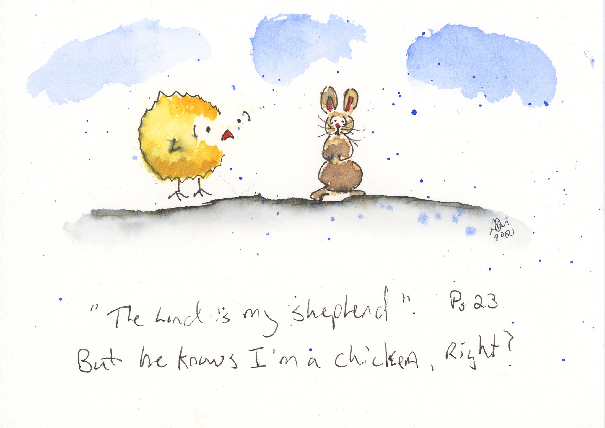 The Lord is My Shepherd...Psalm 23 – Little Marzi