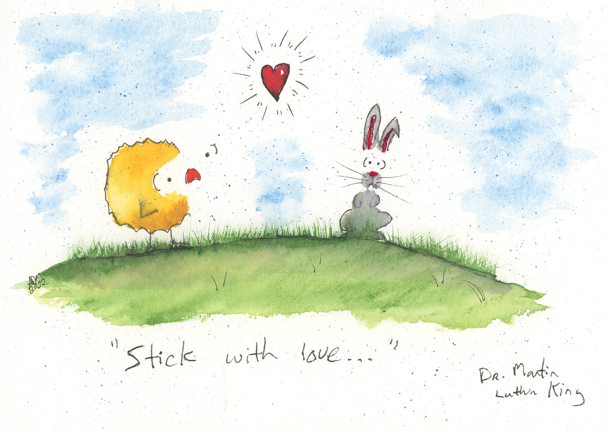 Stick with love – Little Marzi